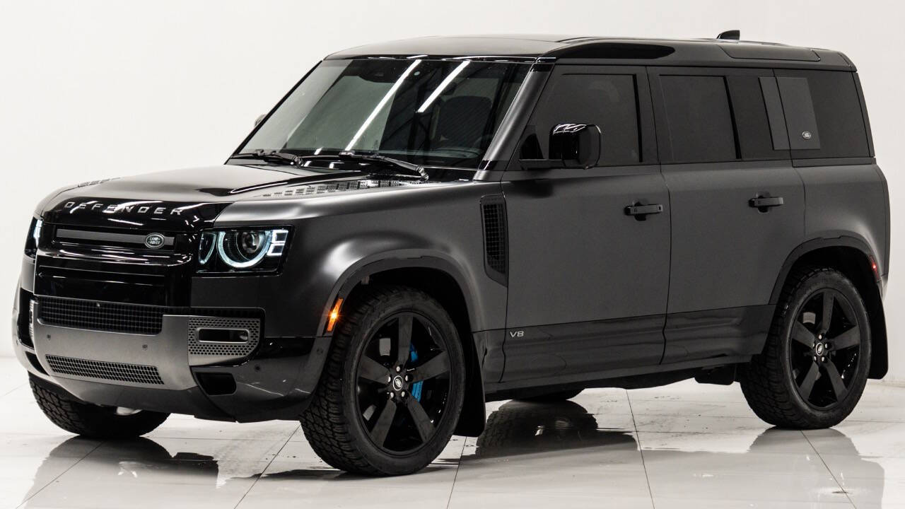 2022 Land Rover Defender Black 5.0L V8 Supercharger - Soflo Customs