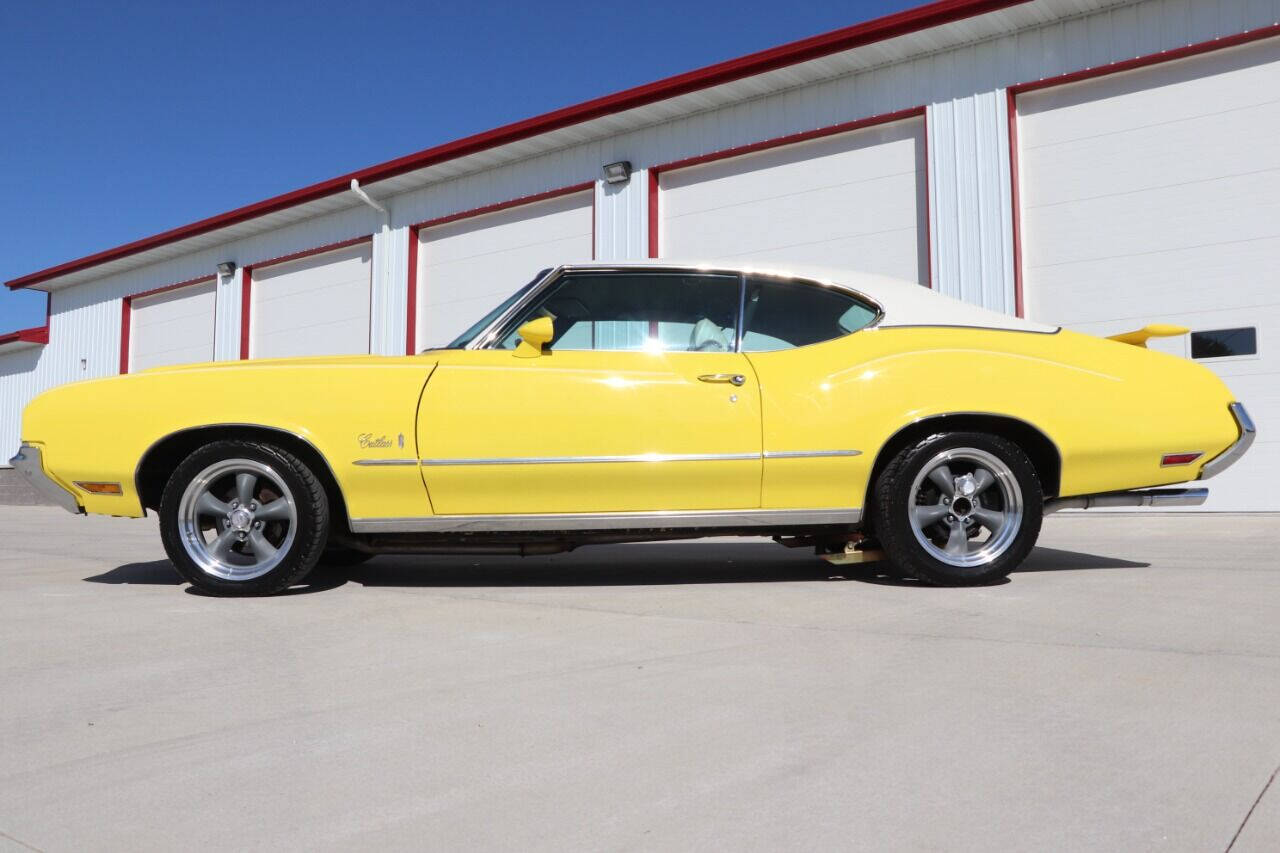 Yellow 1972 Cutlass Convertible