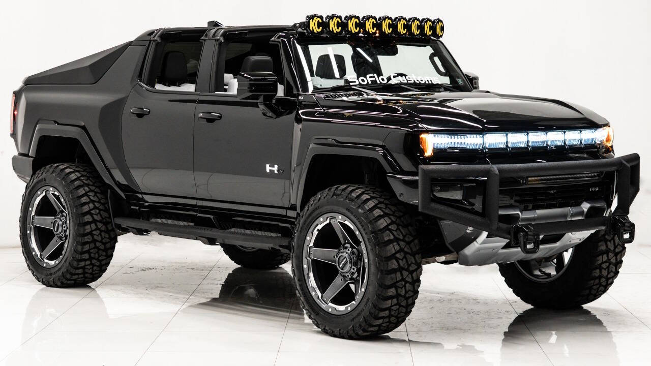 2025 GMC HUMMER EV Black Electric - Soflo Customs