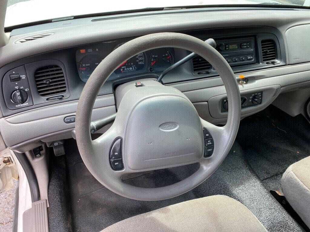 Crown Vic Police Interceptor Interior