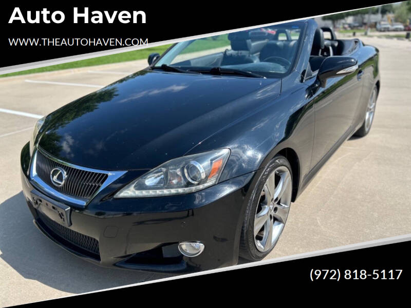 Lexus IS 250C Convertibles For Sale In Hurst, TX - Carsforsale.com®