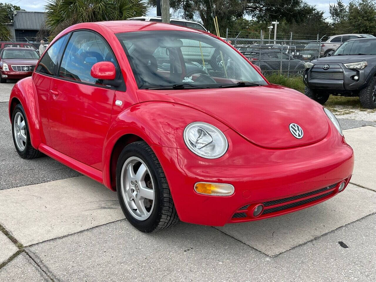 2000 Red Vw Beetle