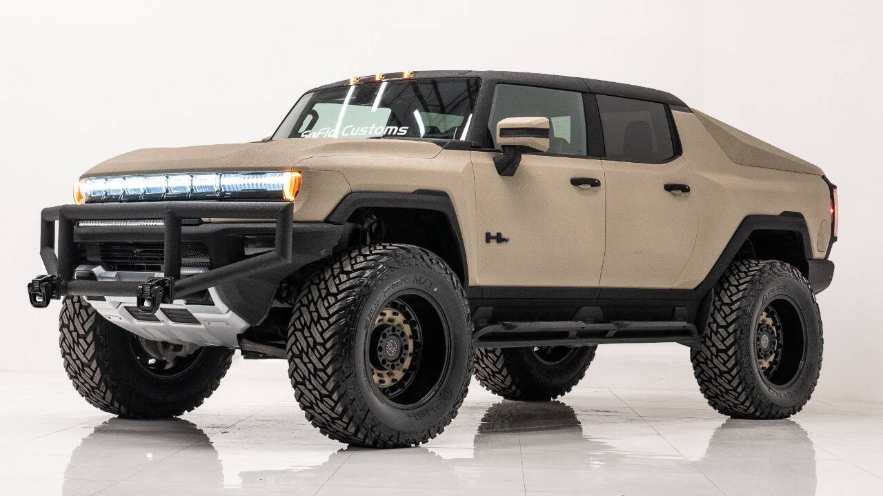 Custom Lifted 2022 GMC HUMMER EV - Soflo Customs