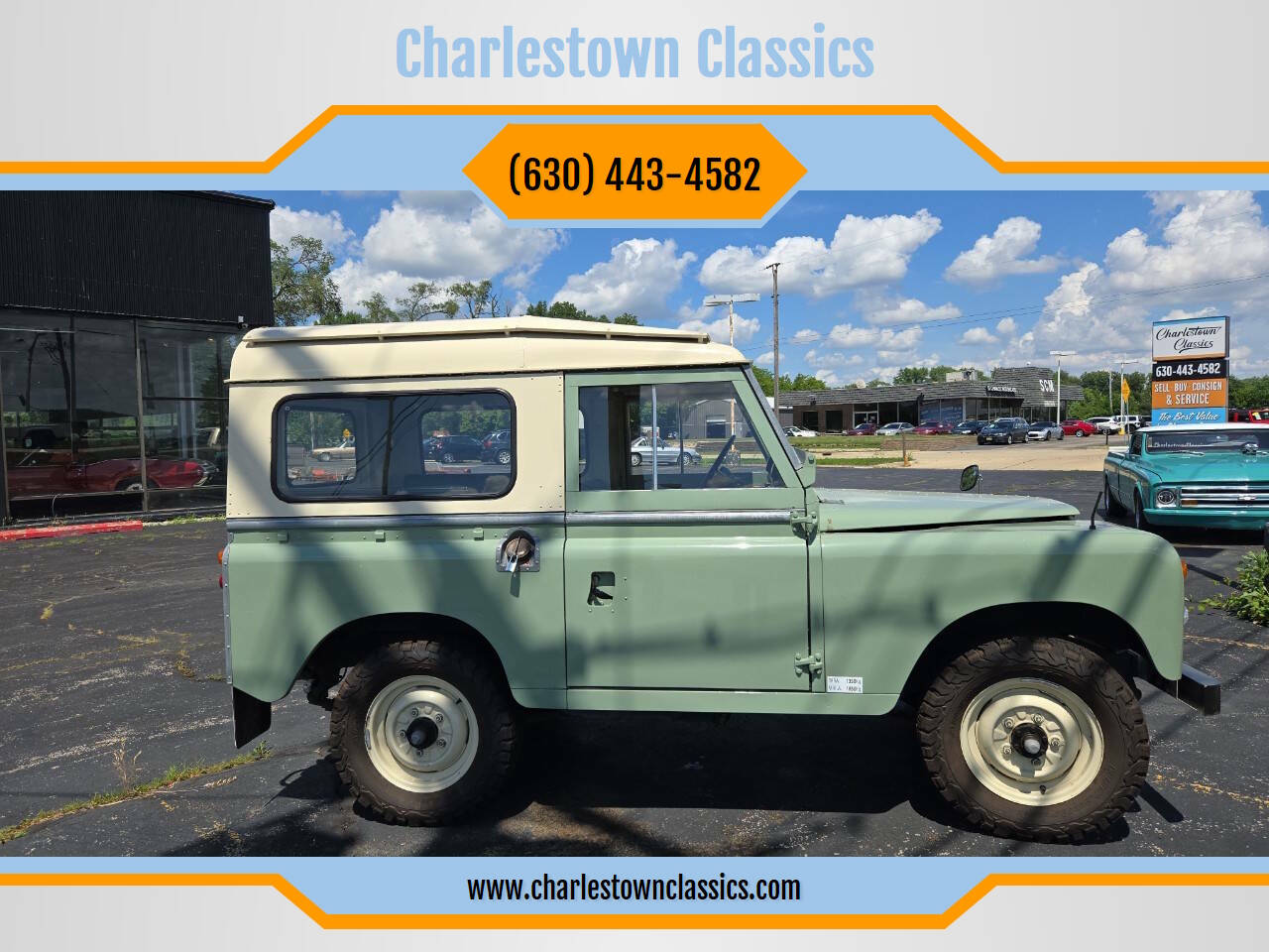 1973 Land Rover Series II 88 - C1122 | Charlestown Classics