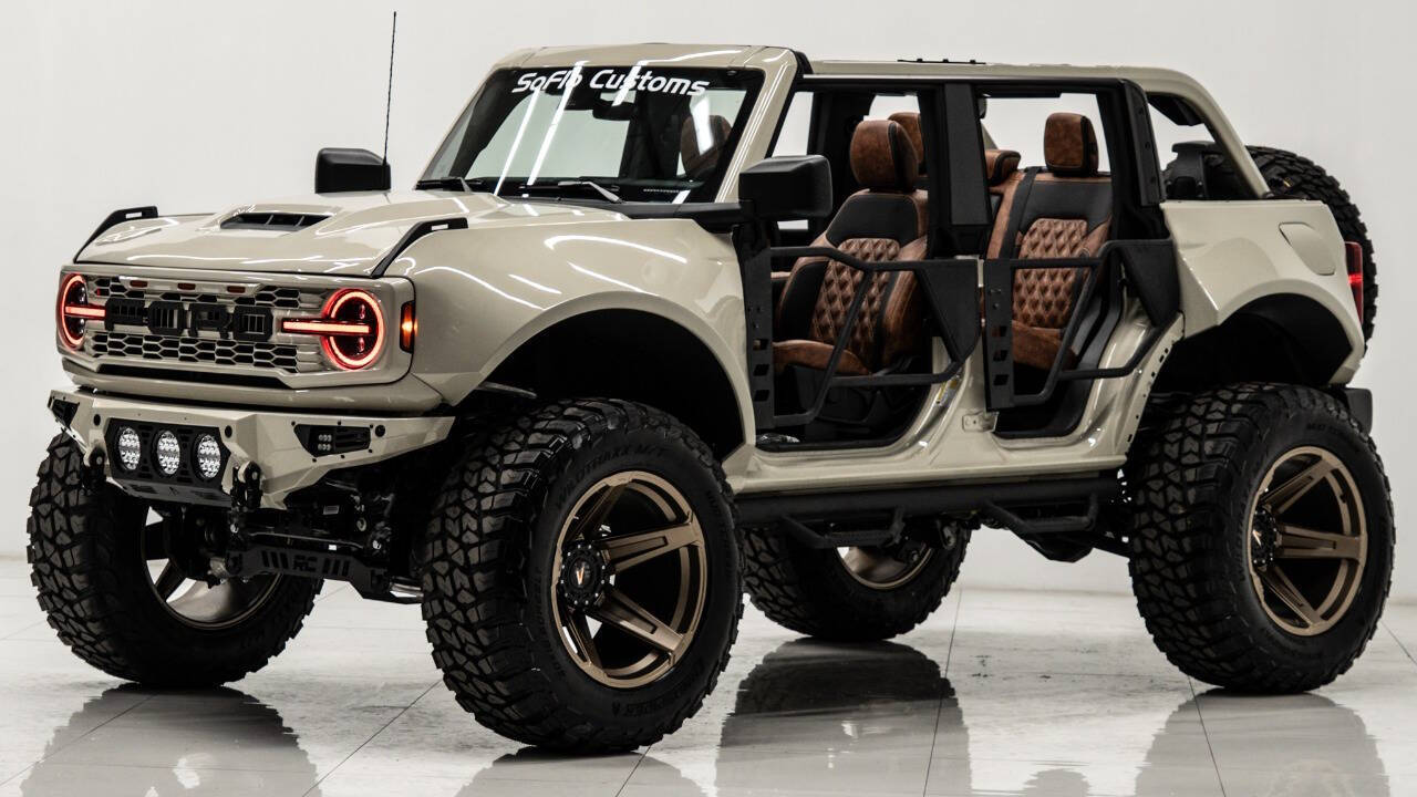 2025 Ford Bronco Tan 2.3L I4 Turbocharger - Soflo Customs