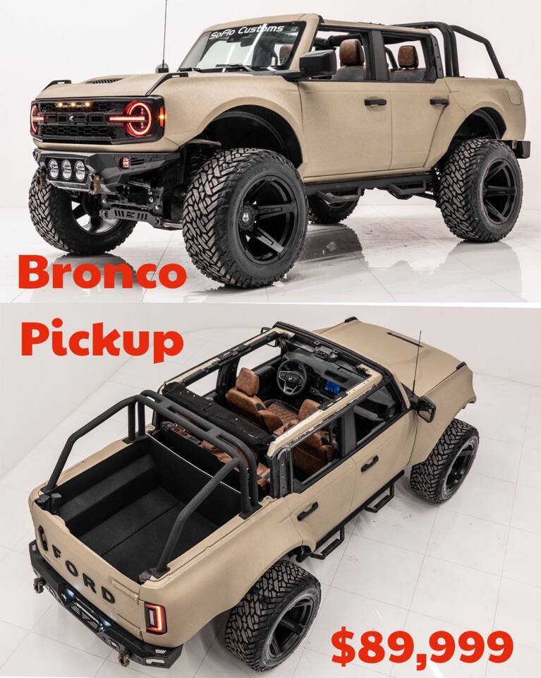 2023 Ford Bronco PEPSI BLUE 2.3L I4 Turbocharger - Soflo Customs