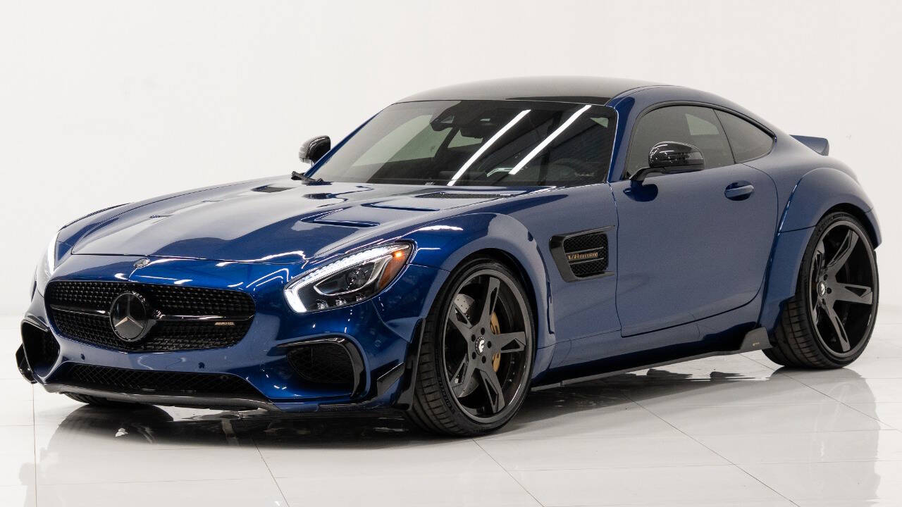 2016 Mercedes-Benz AMG GT Blue 4.0L V8 Twin Turbocharger - Soflo Customs
