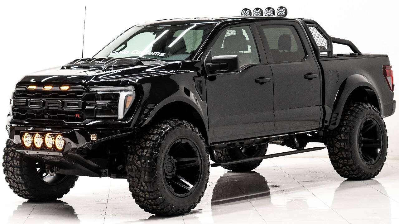 2024 Ford F-150 Black 5.0L V8 - Soflo Customs