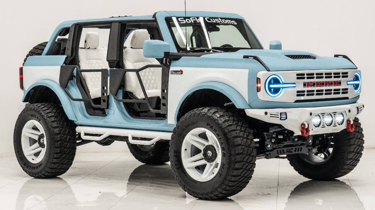 2024 Ford Bronco Blue 2.3L I4 Turbocharger - Soflo Customs
