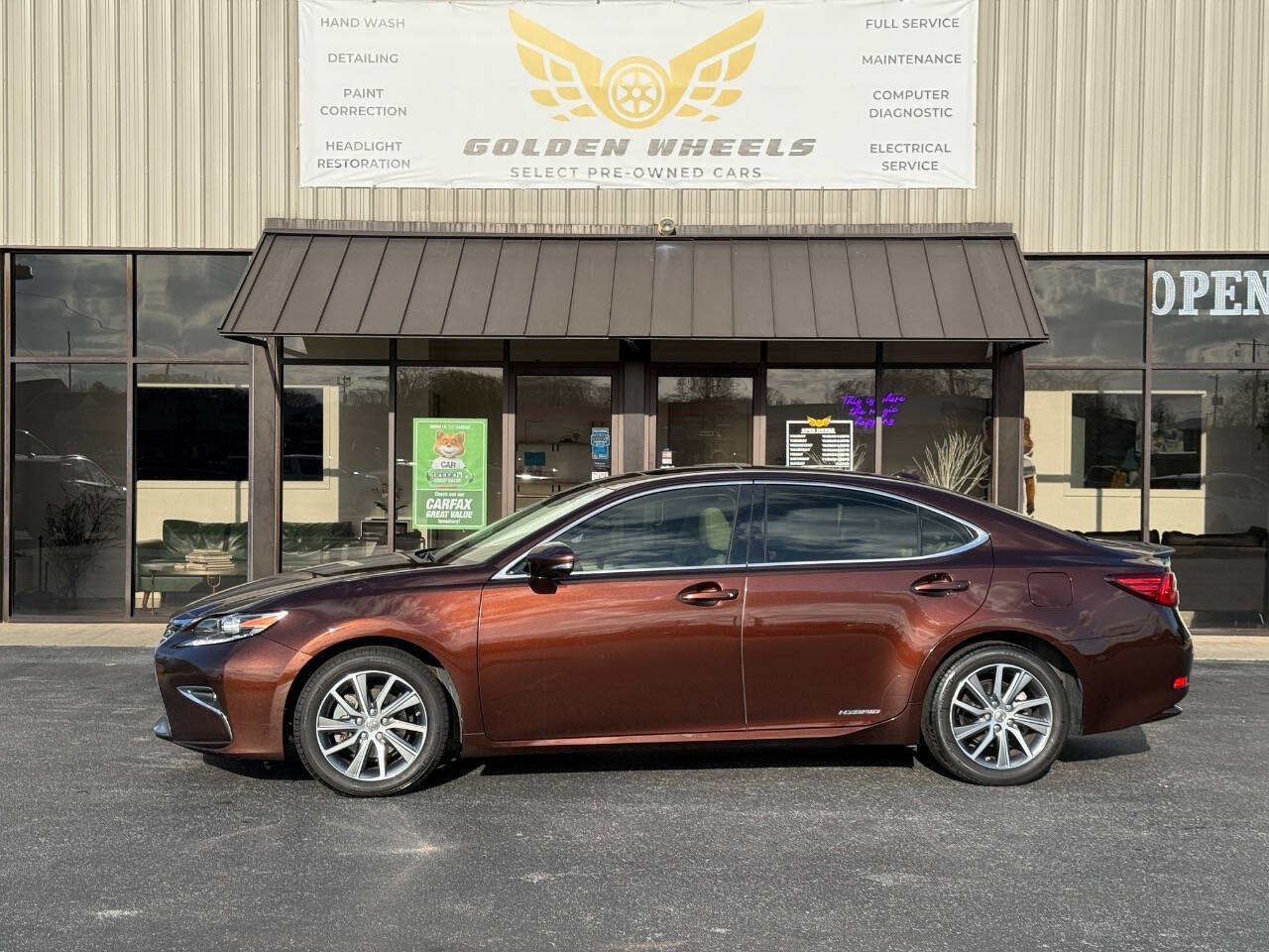 2016 Lexus ES 300h for sale in Wellford, SC - Golden Wheels Auto