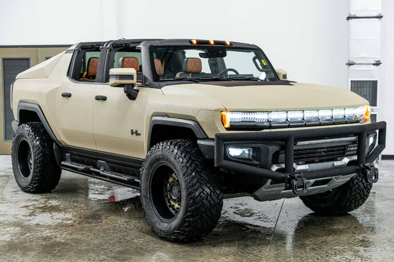 2023 GMC HUMMER EV Tan Electric - Soflo Customs