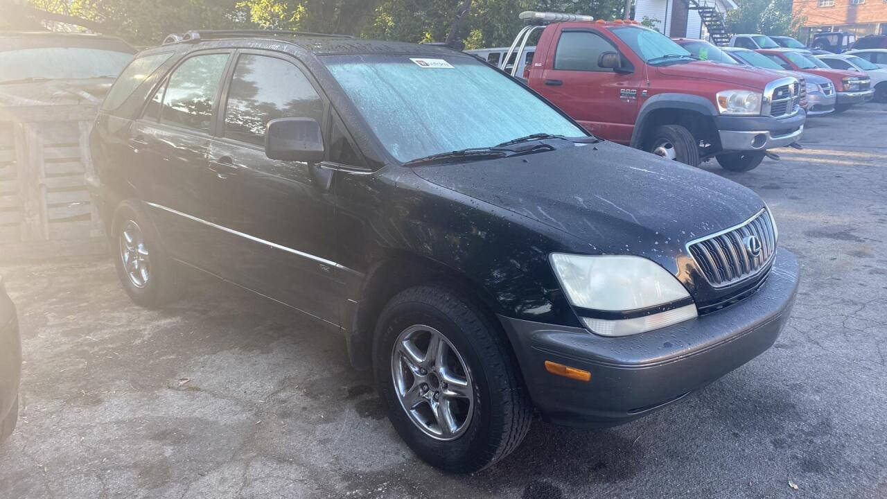 2003 Lexus Suv Black