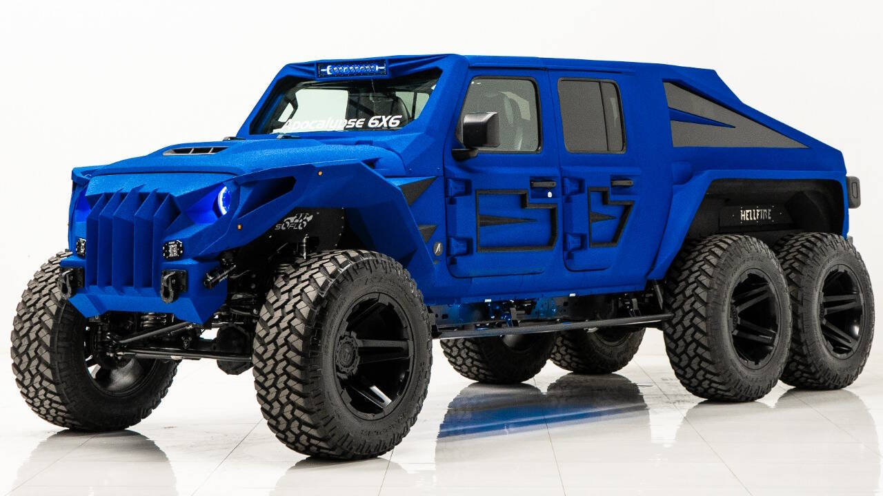 Custom Lifted 2023 Apocalypse Helllfire Turbo Diesel 3 Row - Soflo Customs