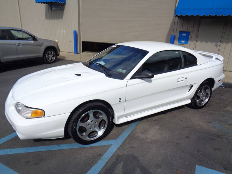 1996 Mustang Cobra White
