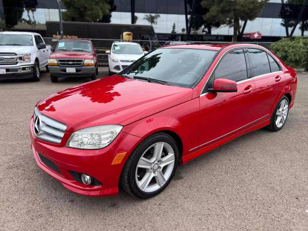 Mercedes 2010 C300 Red