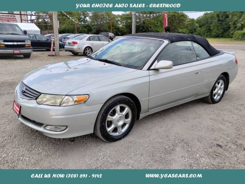 2003 Toyota Camry Solara Convertible