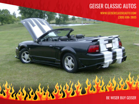 Cars For Sale in Roanoke, IL - Geiser Classic Autos