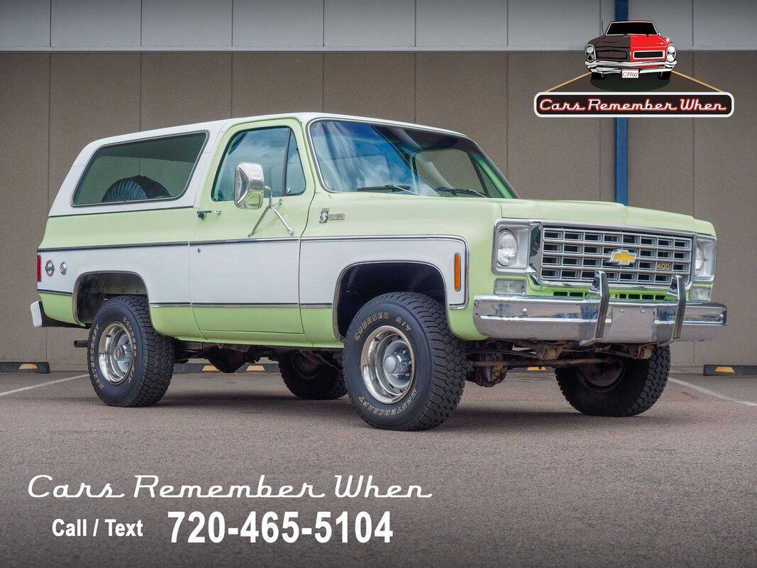 1976 Chevrolet Blazer For Sale - Carsforsale.com®
