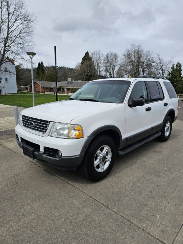 2003 Ford Explorer Xlt White