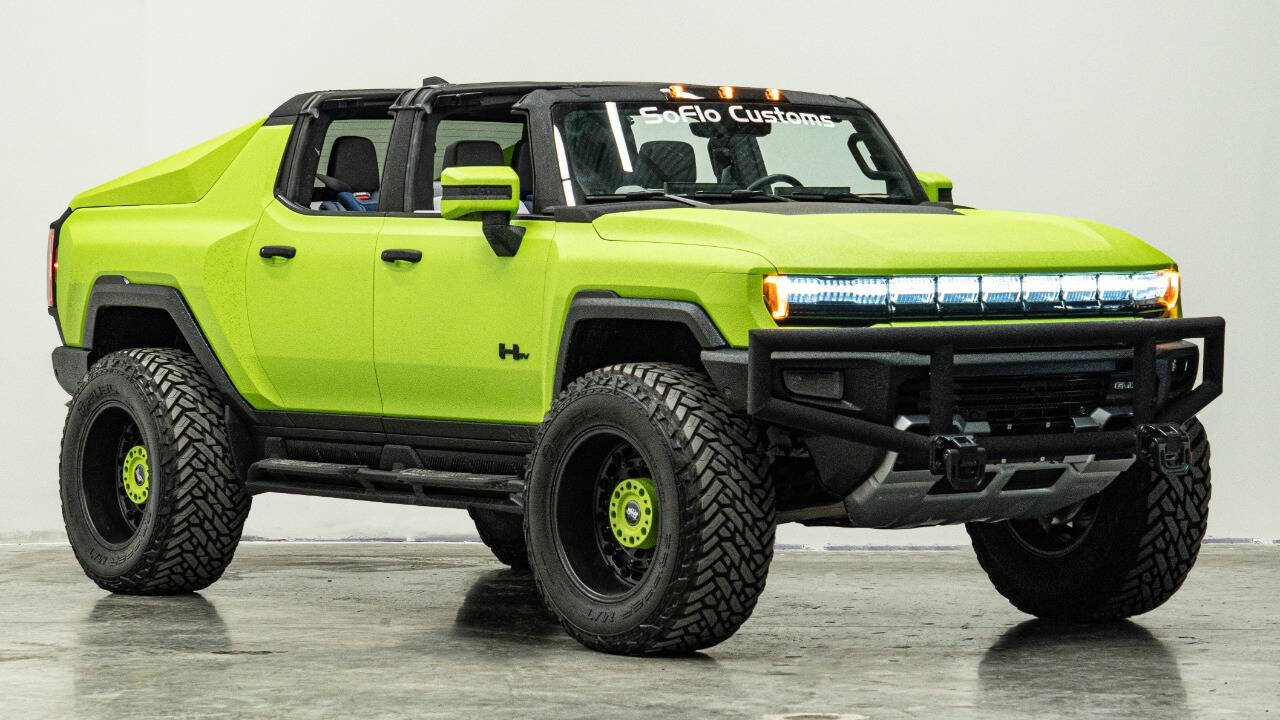 2022 GMC HUMMER EV Green Electric - Soflo Customs