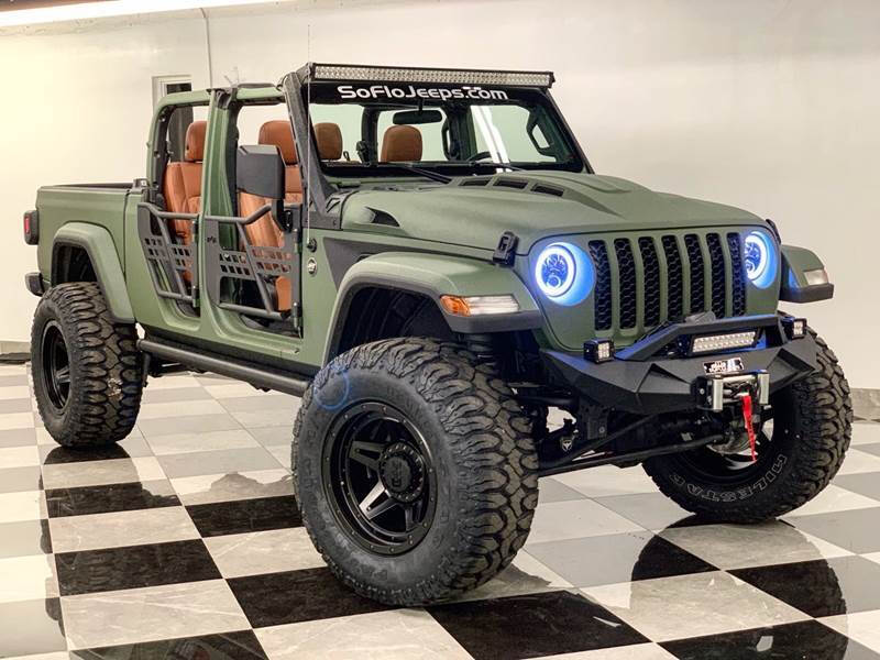 Custom Lifted 2020 Jeep Gladiator - Soflo Customs