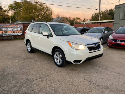 2015 Subaru Forester for sale in Grand Prairie, TX - Flore'z Auto Sales