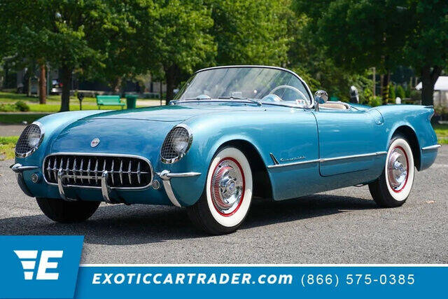 1954 Light Blue Convertible