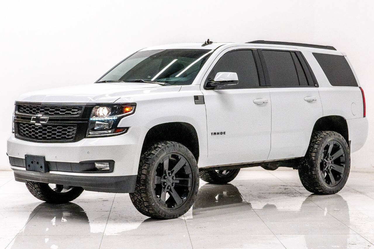 2020 Chevrolet Tahoe White 5.3L V8 - Soflo Customs