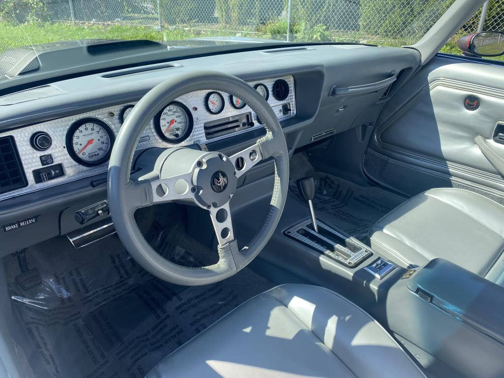 1981 Pontiac Trans Am Interior
