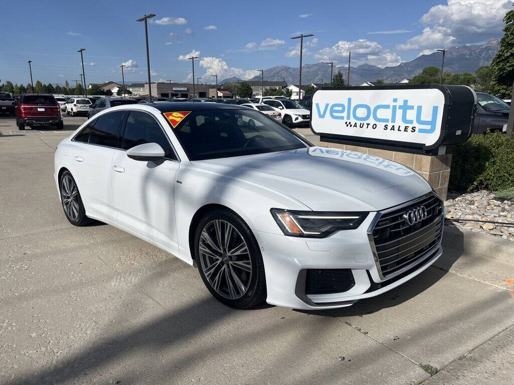 Audi A6 Coupe White