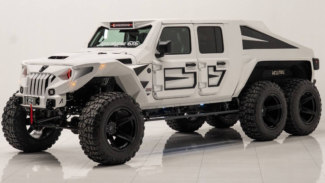 Custom Lifted 2025 Apocalypse HellFire 8 Passenger - Soflo Customs
