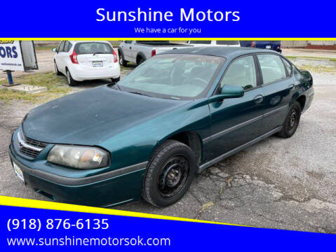 Sunshine Motors – Car Dealer in Bartlesville, OK