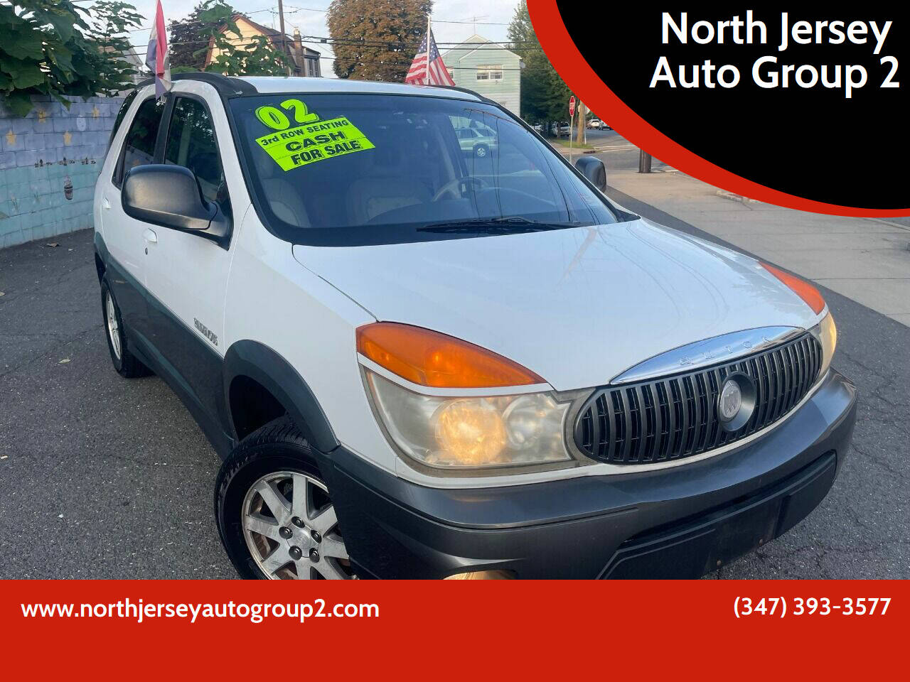 2002 Buick Rendezvous White