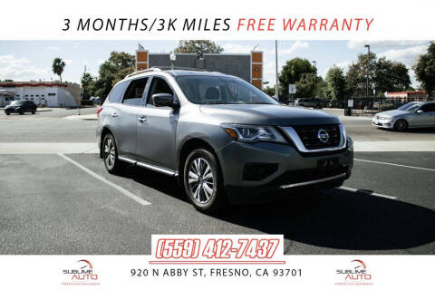 2019 Nissan Pathfinder for sale in Fresno, CA - SUBLIME AUTO