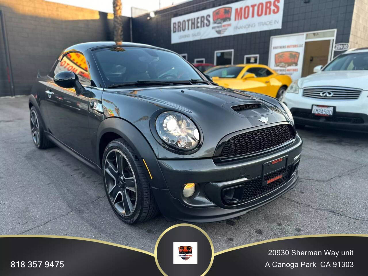 2012 MINI Cooper Coupe For Sale In Sherman Oaks, CA - Carsforsale.com®