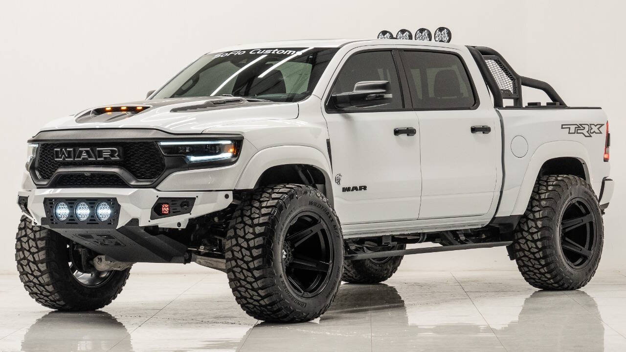 2024 RAM 1500 White 6.2L V8 Supercharger - Soflo Customs