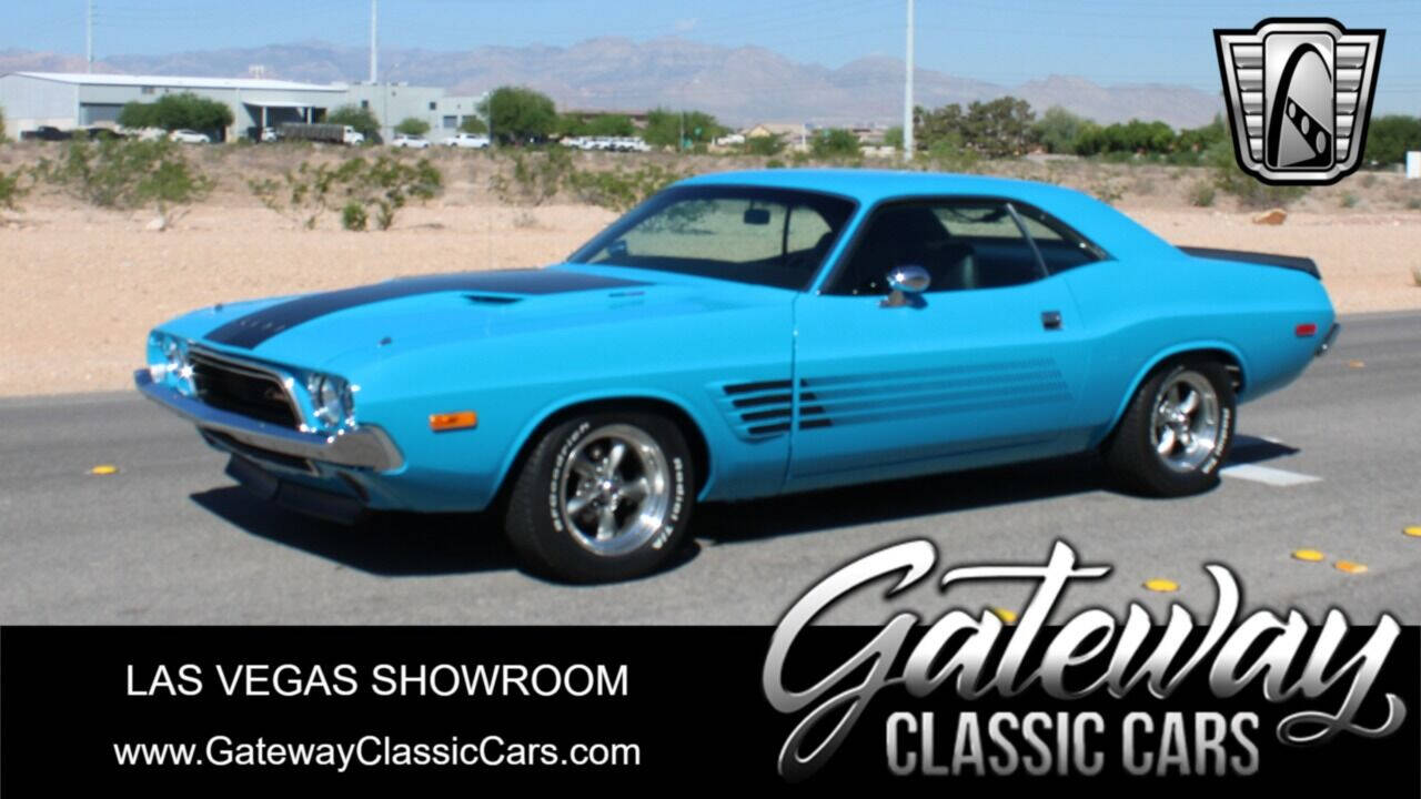 1973 Dodge Challenger Blue