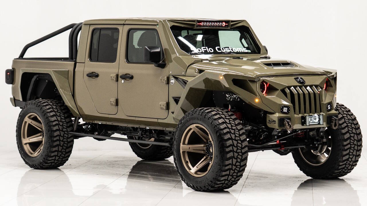 Custom Lifted 2025 Jeep Gladiator - Soflo Customs