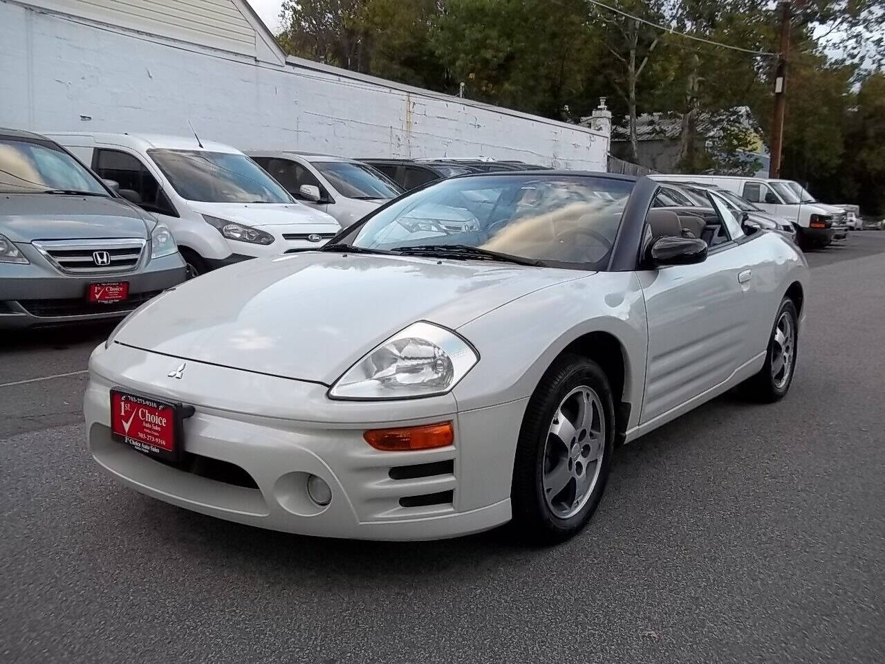 1996 Mitsubishi Eclipse Custom White