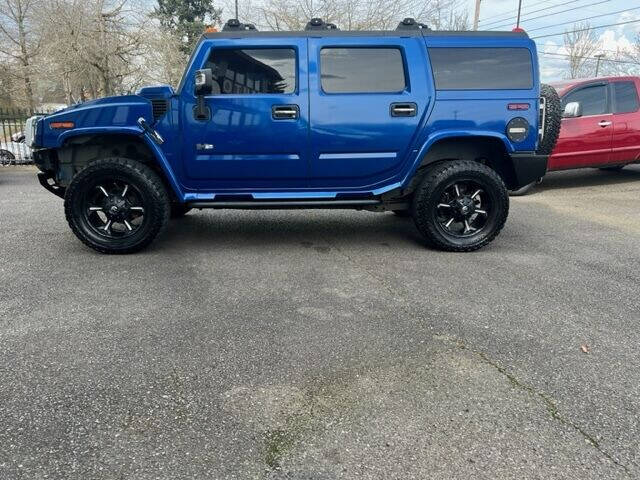 2006 Hummer H2 Blue