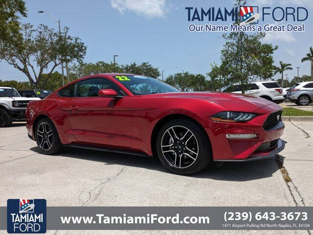 2022 Ford Mustang Ruby Red