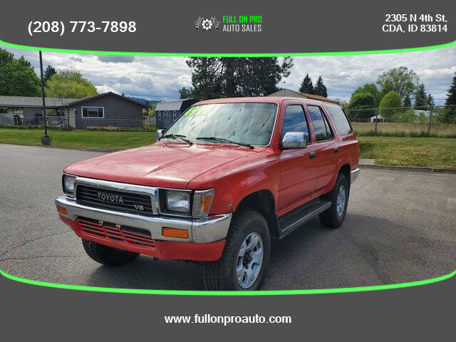 1990 Toyota 4Runner For Sale - Carsforsale.com®